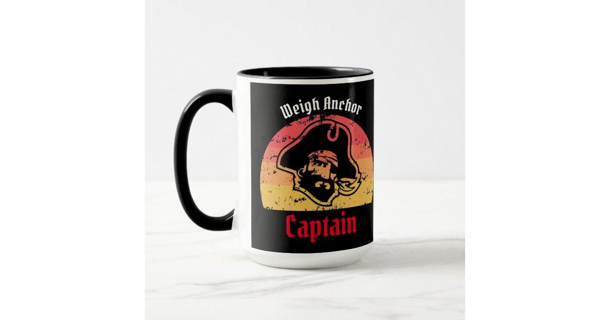 Pirate Ship Captain Mug | Zazzle