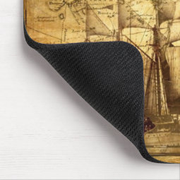 pirate ship mouse pad | Zazzle