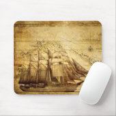 pirate ship mouse pad | Zazzle
