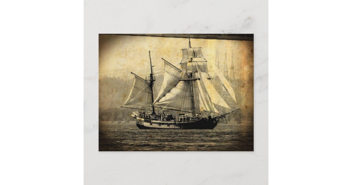 Pirate ship Postcard | Zazzle