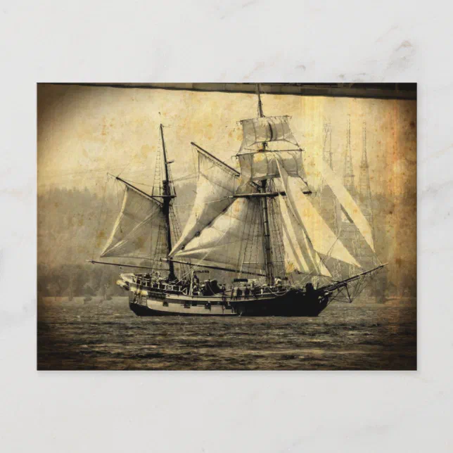 Pirate ship Postcard | Zazzle