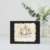 Pirate Ship. Postcard | Zazzle