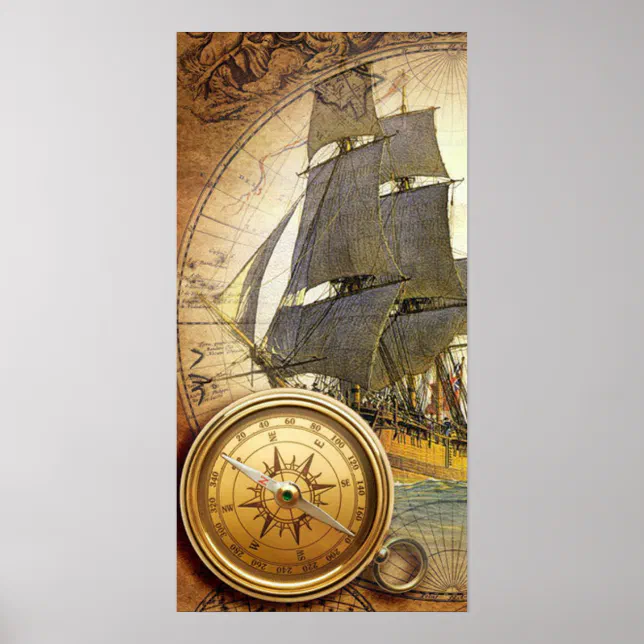 Pirate Ship Poster | Zazzle