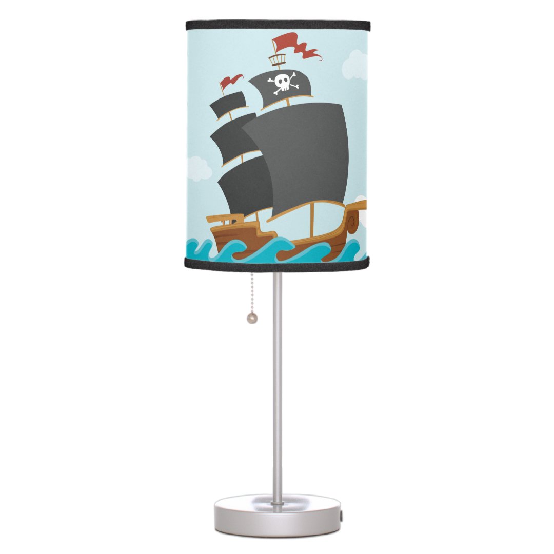 Pirate Ship Table Lamp | Zazzle