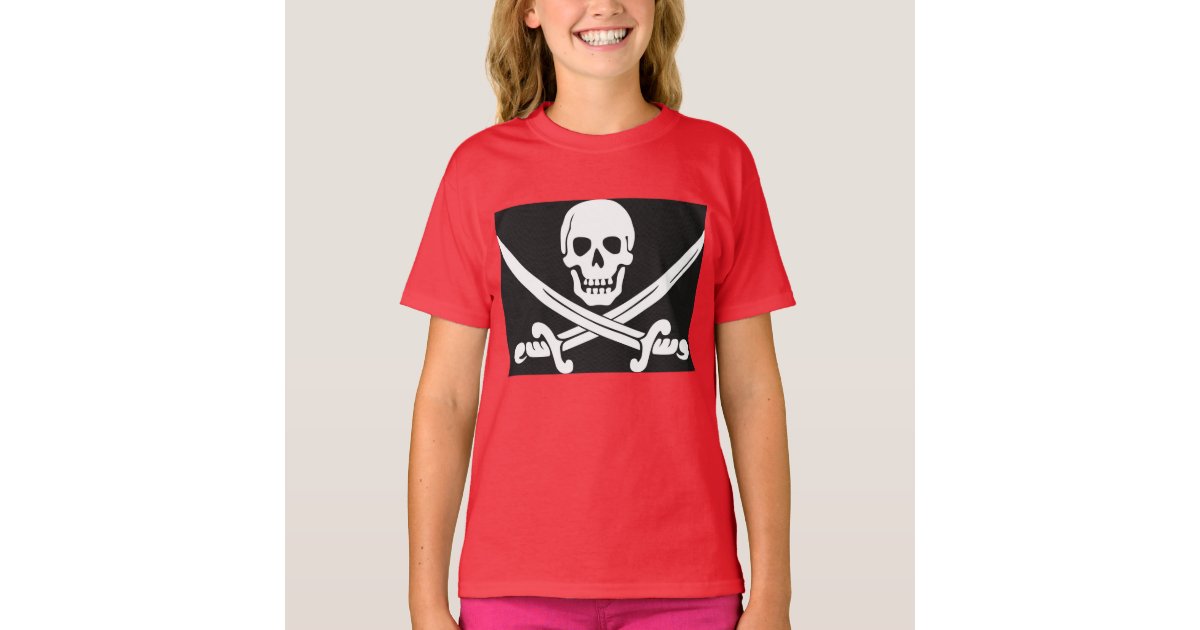 Pirate Shirt Girls | Zazzle