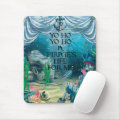 Pirate Skeleton Treasure Under the Sea Mouse Pad | Zazzle