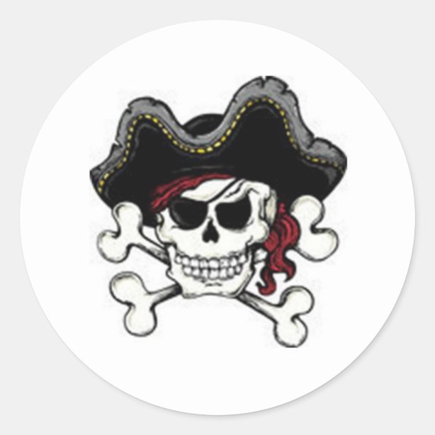 Pirate Stickers | Zazzle