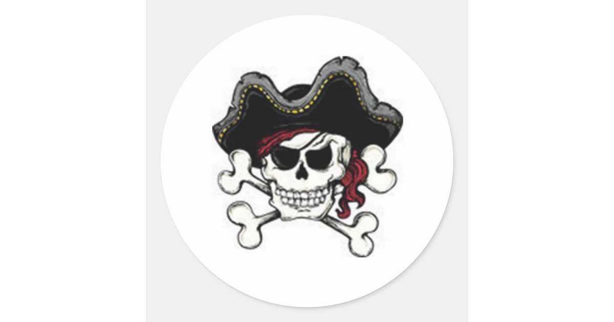 Pirate Stickers | Zazzle