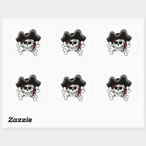 Pirate Stickers | Zazzle