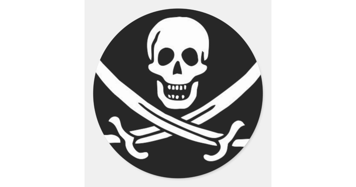PIRATE STICKERS | Zazzle