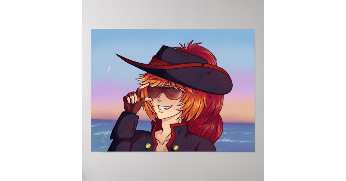 Pirate Sunset Poster | Zazzle