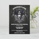 Pirate theme jolly roger ahoy matey skull masthead invitation | Zazzle