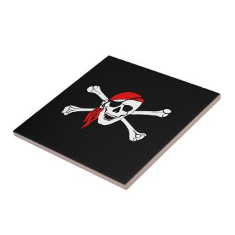 Pirate Tile | Zazzle