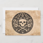 Pirate Treasure Map Birthday Invitation | Zazzle