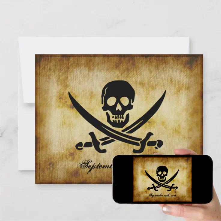 Pirate Wedding Invitation | Zazzle