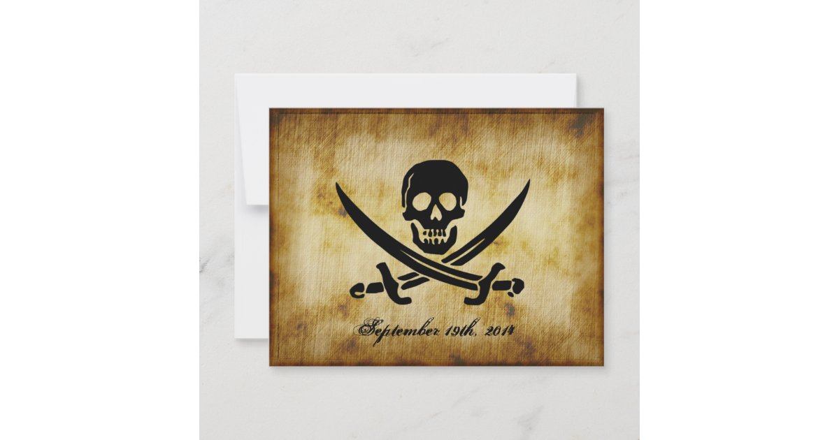 Pirate Wedding Invitation | Zazzle