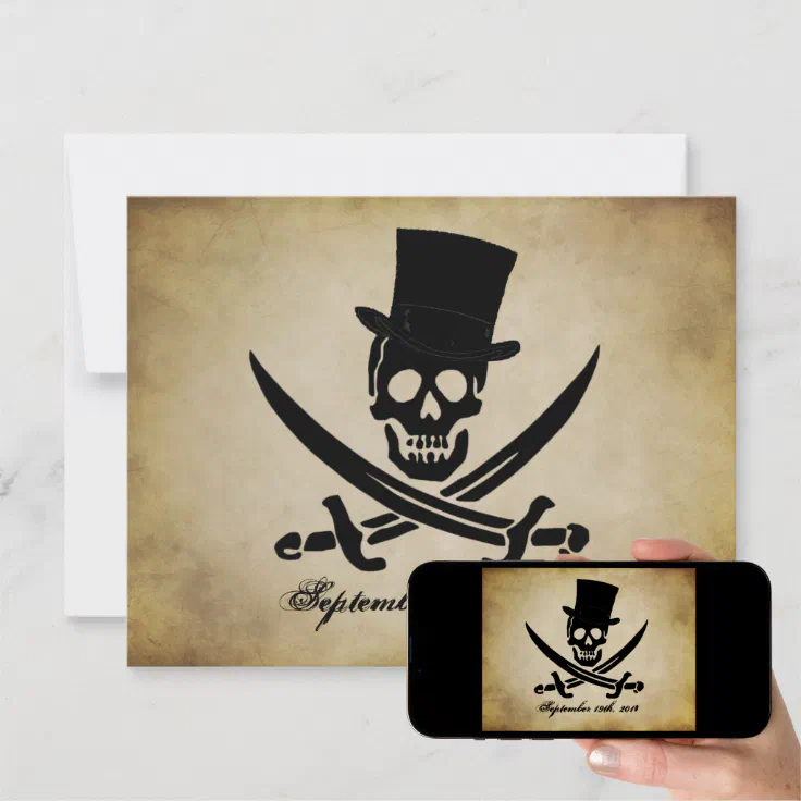 Pirate Wedding Invitation | Zazzle