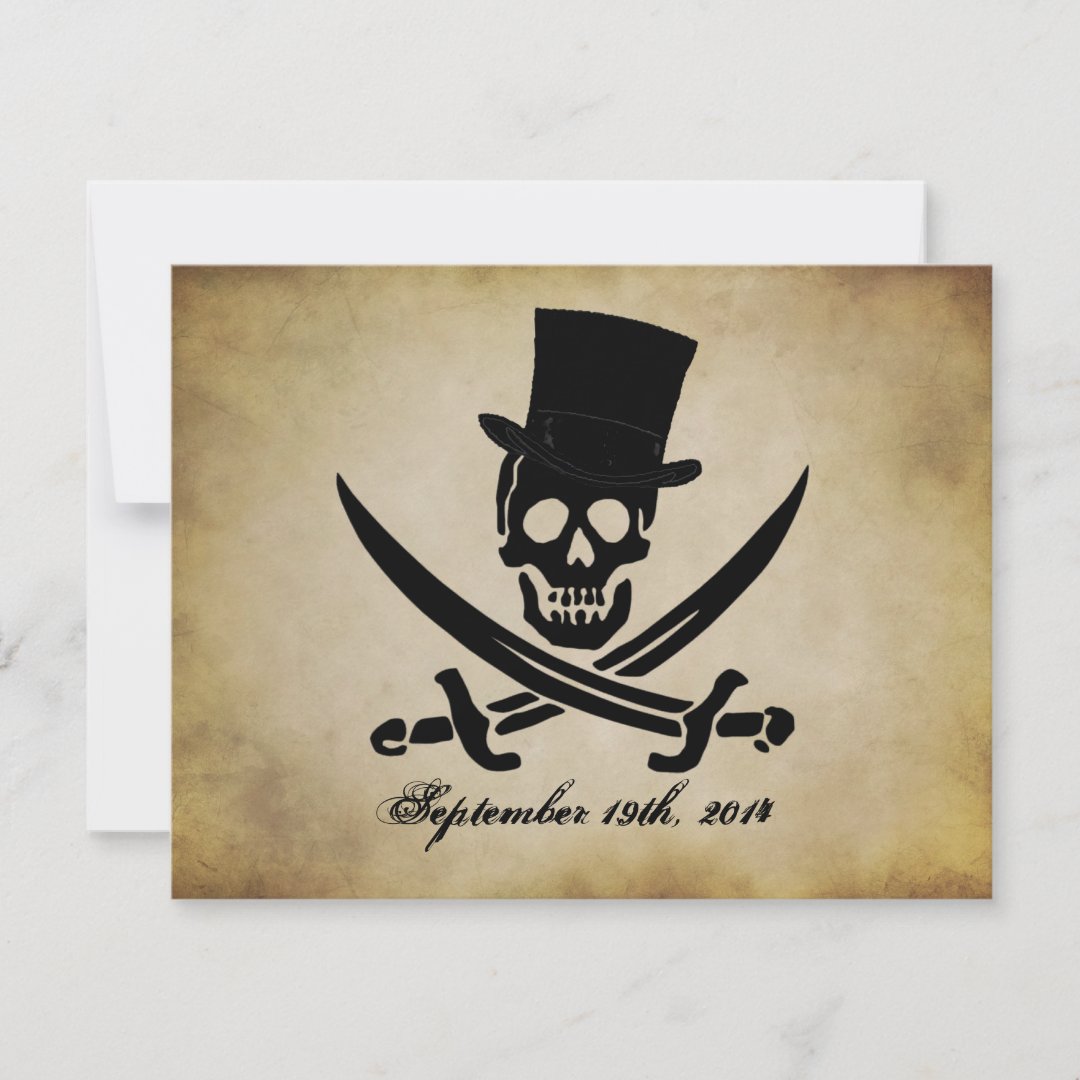 Pirate Wedding Invitation | Zazzle