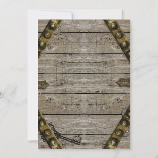 Pirate Wedding Invitation Custom Danielle | Zazzle