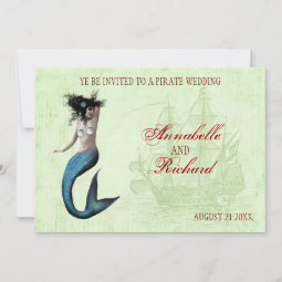 Pirate Wedding Invitations | Zazzle