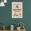 Pirate welcome sign, pirate party poster | Zazzle