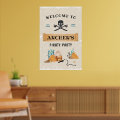 Pirate welcome sign, pirate party poster | Zazzle