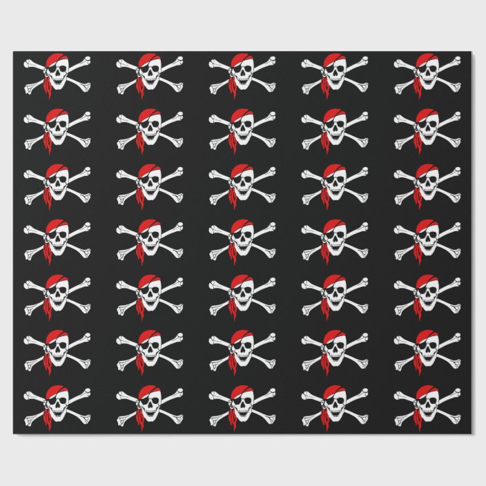 Pirate Wrapping Paper | Zazzle.com