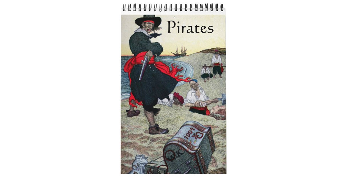 Pirates Calendar | Zazzle