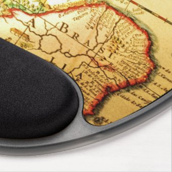 Pirates Gold Treasure Map Gel Mouse Pad | Zazzle