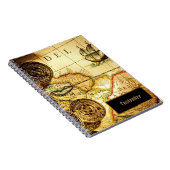 Pirates Gold Treasure Map Notebook | Zazzle