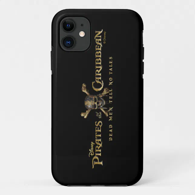 Pirates of the Caribbean 5 Skull Logo Case-Mate iPhone Case | Zazzle