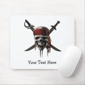 Pirates of the Caribbean Skull Logo Mouse Pad | Zazzle