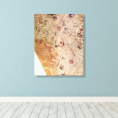 Piri Reis World Map Canvas Print | Zazzle