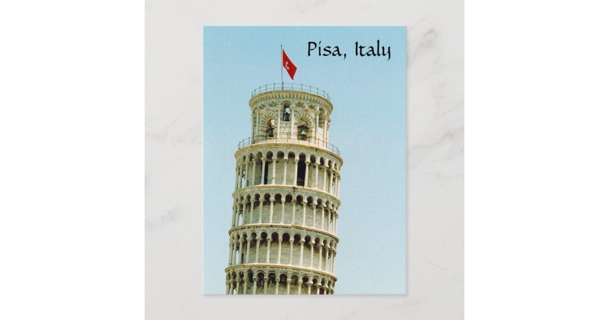 pisa postcard | Zazzle.com