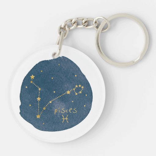 Pisces Keychain | Zazzle