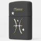 Pisces symbol zippo lighter | Zazzle