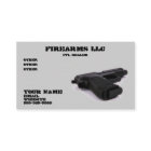 Pistol Gun Business Card | Zazzle