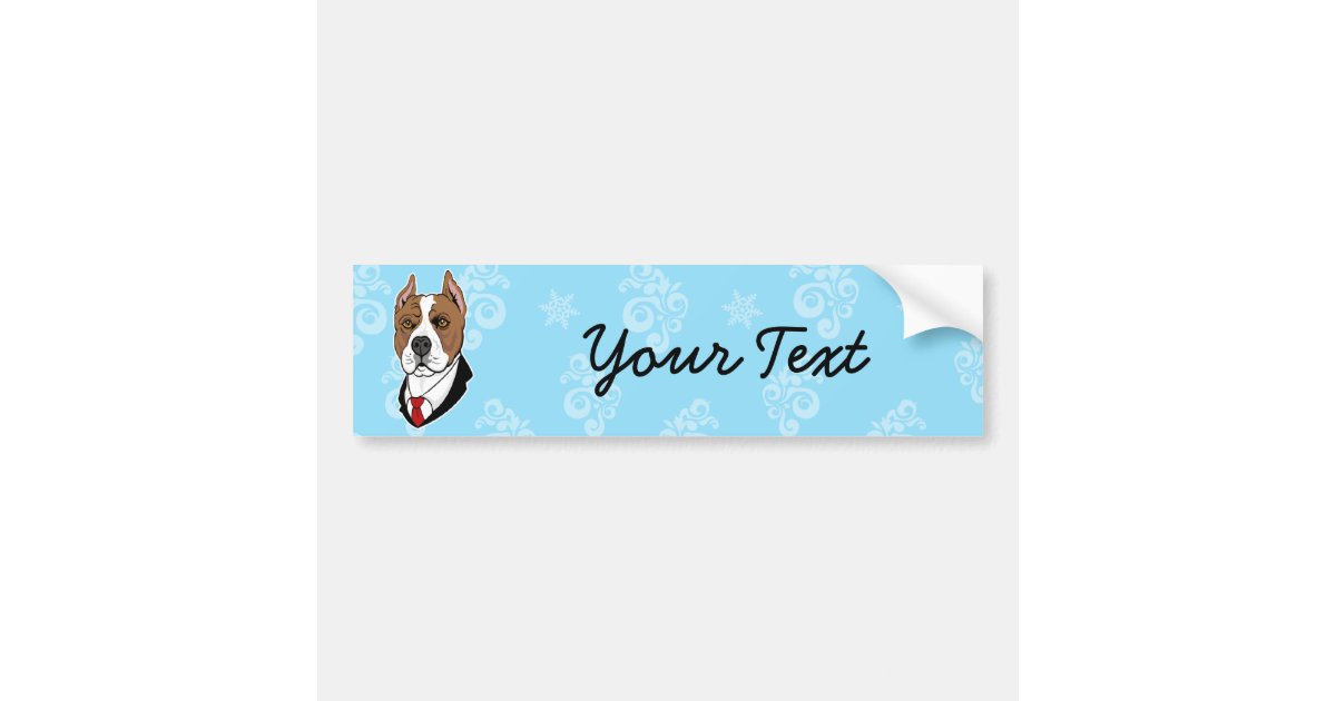 Pit Bull Bumper sticker | Zazzle