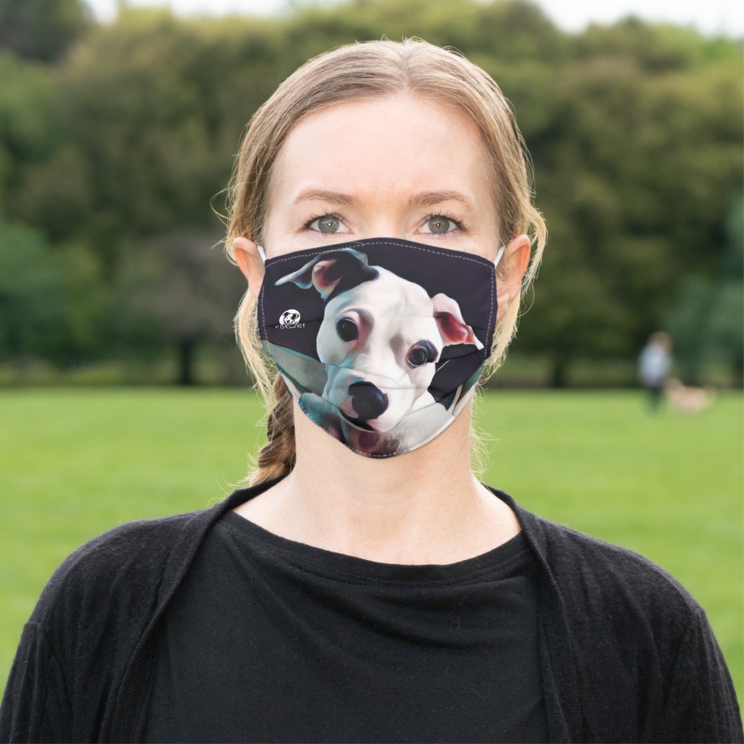 Pit Bull Face Mask | Zazzle