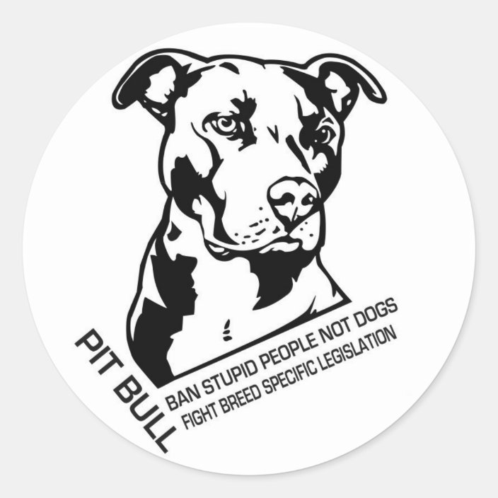 Pitbull stickers | Zazzle.com