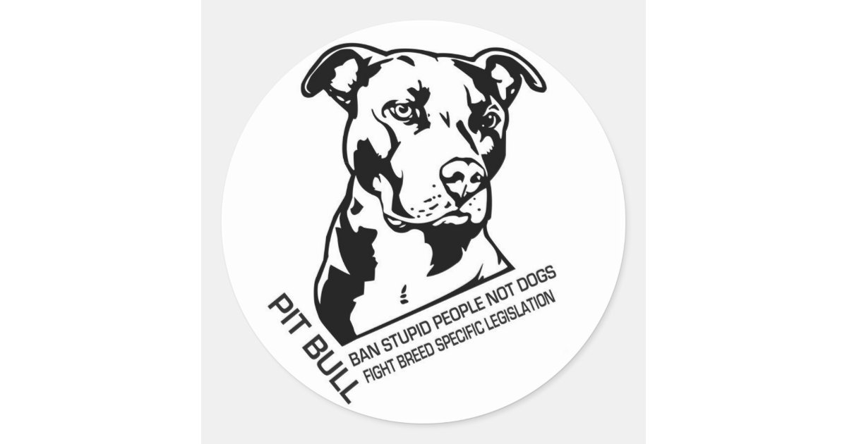 Pitbull stickers | Zazzle