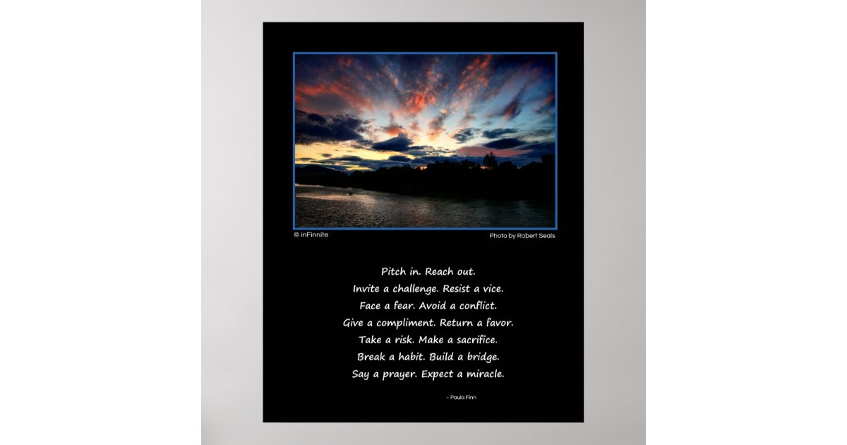 Pitch In...motivational poster | Zazzle