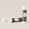 Pitch The Ball Baseball Team Player Personalized Lip Balm | Zazzle