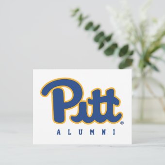 Pitt Alumni Postcard | Zazzle