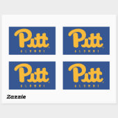 Pitt Alumni Rectangular Sticker | Zazzle