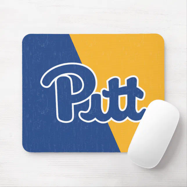 Pitt Color Block Mouse Pad | Zazzle