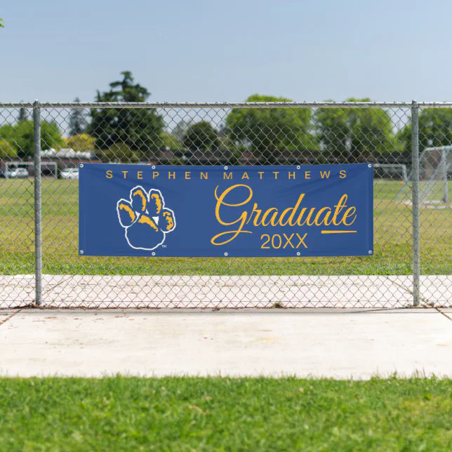 Pitt Graduation Banner | Zazzle