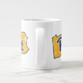 Pitt Logo State Love Giant Coffee Mug | Zazzle
