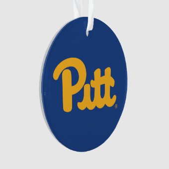 Pitt Ornament | Zazzle