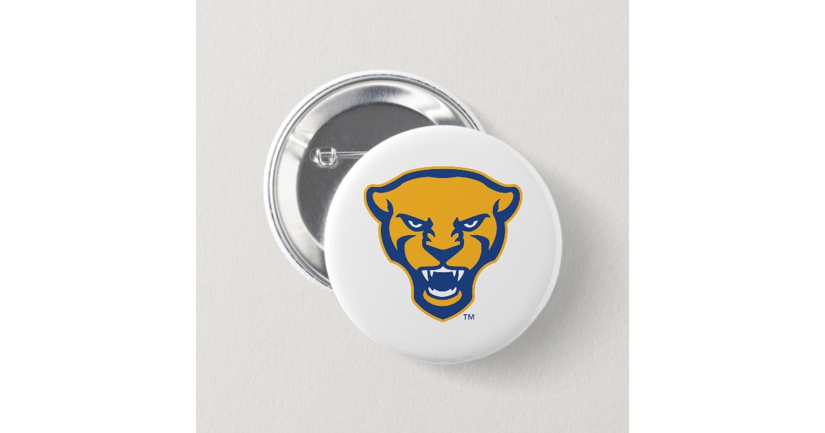 Pitt Panthers Logo Button | Zazzle